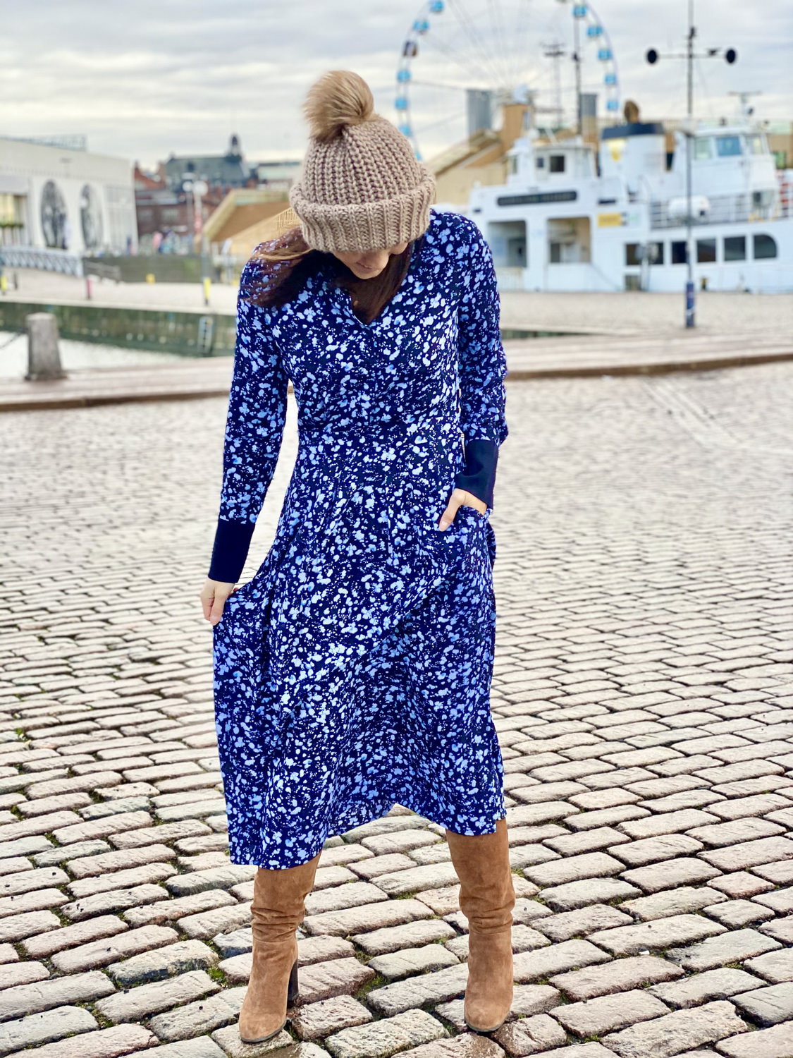 Sinisen ystäville Logan mekko - DOPP